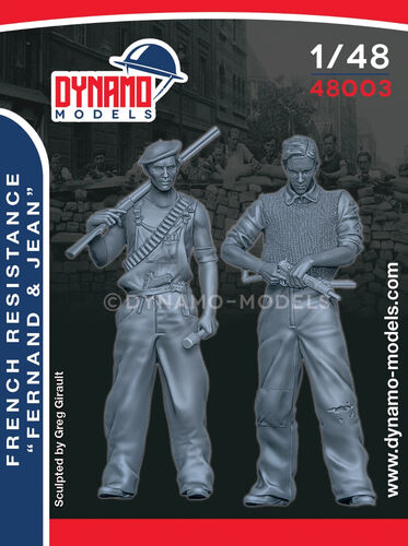 Dynamo-Models 48003 French Resistance 'Fernand And Jean'