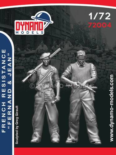 Dynamo-Models 72004 French Resistance 'Fernand And Jean'