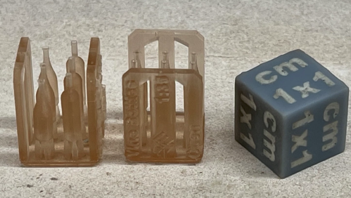 EMP3D 35060108 Butelki wino otwarte - 2 rodzaje - 6 sztuk