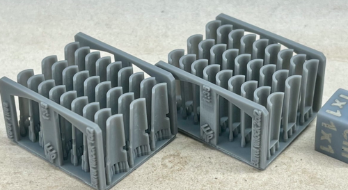 EMP3D 35150115 Dachówka mnich-mniszka - z zamkiem - komplet 2x25 sztuk