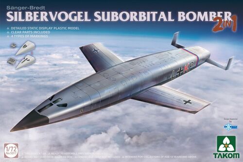 Takom 5017 Sänger-Bredt Silbervogel Suborbital Bomber (2in1)