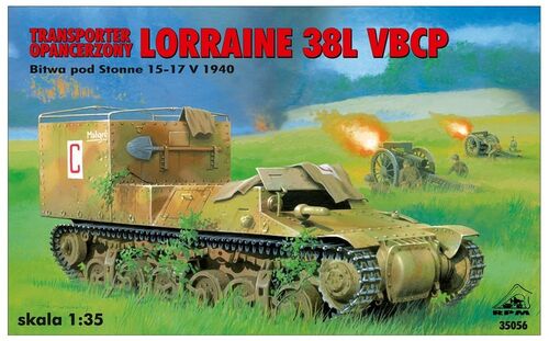 RPM 35056 Lorraine 38L (Battle of Stonne, France 1940)