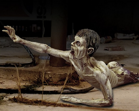 Royal Model di R. Reale 765 Zombie half body Zombies serie