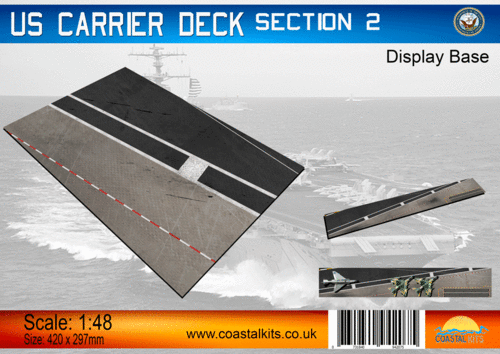Coastal kits S362-48 1:48 US Carrier Deck Section 2 420 x 297mm