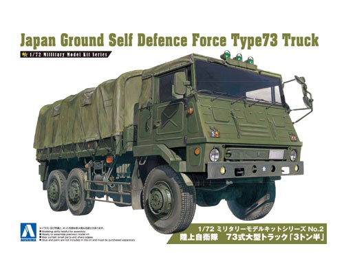 Aoshima 00234 Japan Ground Self Defense Force TYPE73 Truck