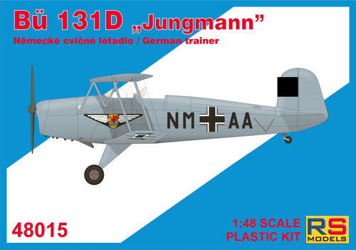 RS Models 48015 Bucker Bu-131 D - 5 decal options for Luftwaffe / Japan and Poland