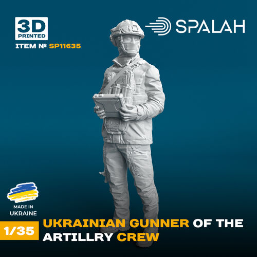 Spalah 11635 Ukrainian Gunner Of The Artillery Crew (1pc)