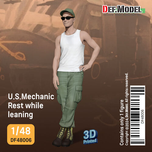 DEF Model DF48006 US Mechanic Rest While Leaning