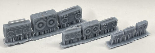 EMP3D 48080101 Boomboxy - zestaw 3 różne