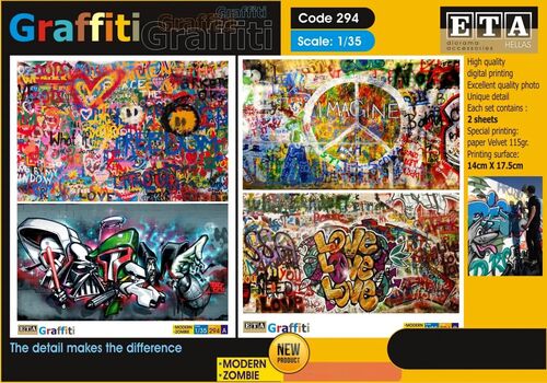 ETA DIORAMA ACCESSORIES 294 Graffiti