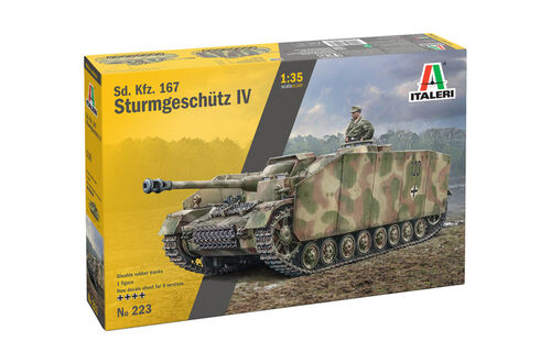 Italeri 0223 Sturmgeschutz / StuG.IV with Gluable Rubber Tracks