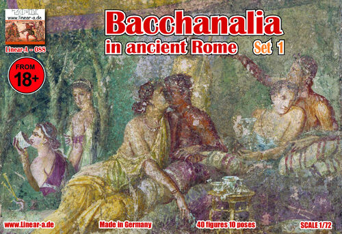 Linear-A 088 Bacchanalia in Ancient Rome Set 1 (40 figures)