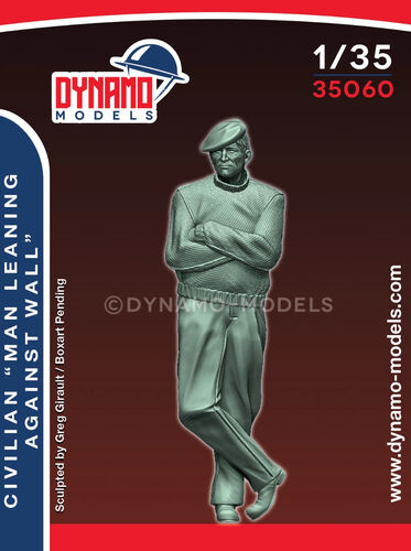 Dynamo-Models 35060 Civilian 'Man Leaning Against Wall'