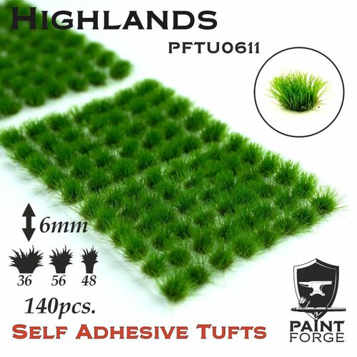 Paint Forge PFTU0611 Highlands Grass Tufts 6mm