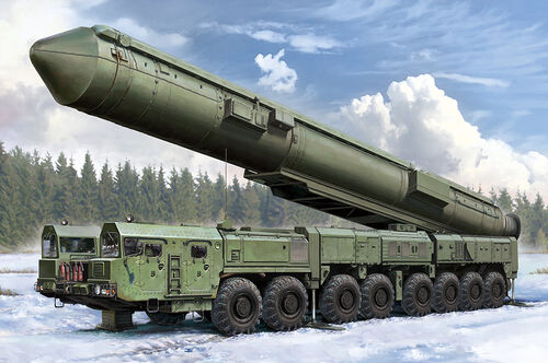 Hobby Boss 82952 15U175 TEL of RS-12M1 Topol-M ICBM complex