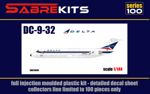 Sabre Kits 14005 Douglas DC-9-30 Delta
