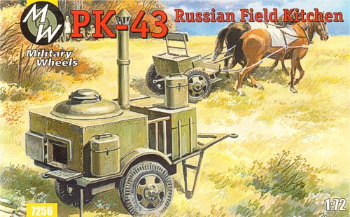 Military Wheels 7256 Soviet PK-43 Field Kitchen