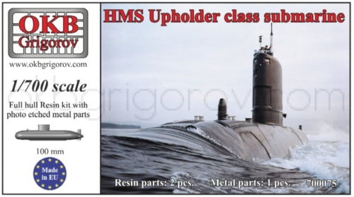 OKB Grigorov N700075 HMS Upholder/ HMCS Victoria class submarine