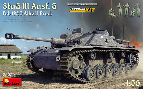 MiniArt 35335 StuG III Ausf. G Feb 1943 Alkett Prod. INTERIOR KIT
