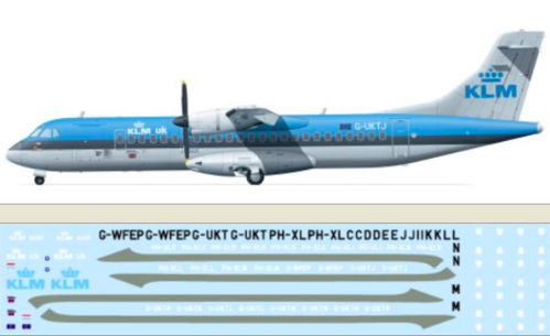F-RSIN P4030 ATR 72 - KLM uk