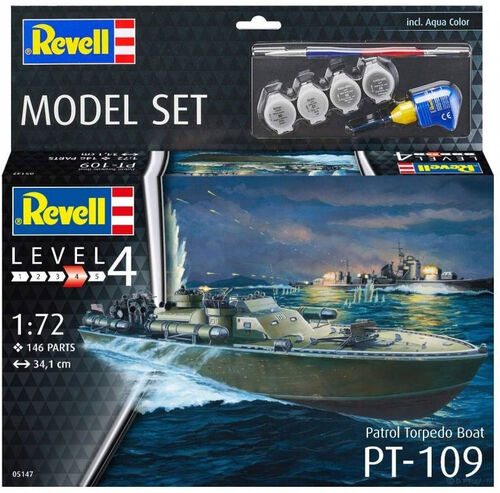 Revell 65147 Patrol Torpedo Boat PT-109 - Model Set