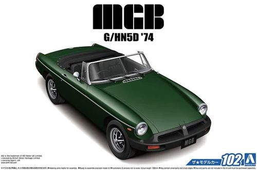 Aoshima 05686 BLMC G/HN5D MG-B MK-3 '74