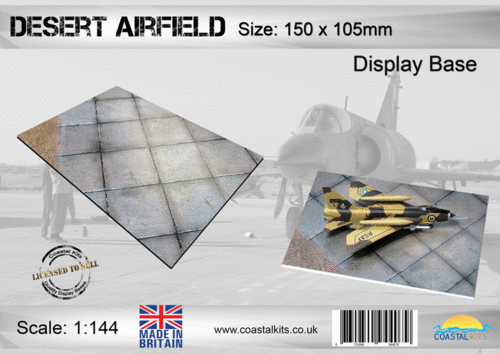 Coastal kits S310-144-150 Desert Airfield 150x105mm