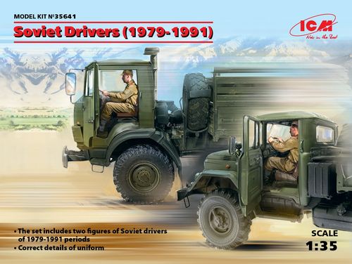 ICM 35641 Soviet Drivers (1979-1991) (2 figures)