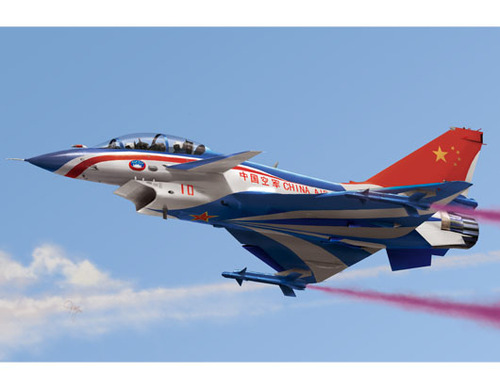 Trumpeter 01644 Chinese J-10S fighter