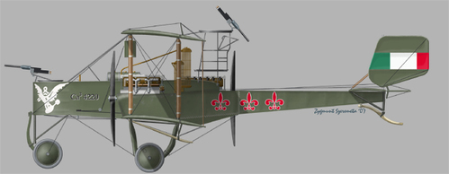 Choroszy Modelbud C18 Caproni Ca.3 nr Ca3 4220