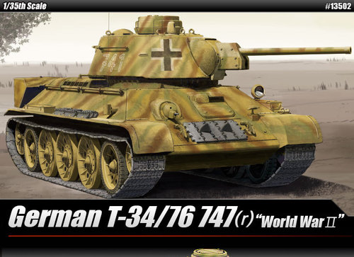 Academy 13502 T-34 747(r) German Version 1/35