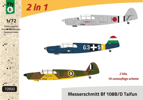 FLY 72032 Messerschmitt Bf 108B/D Taifun 2-1