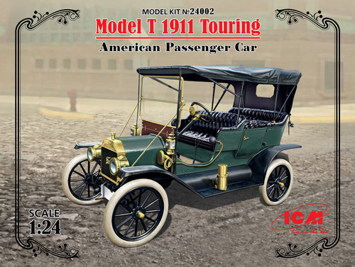 ICM 24002 Model T 1911 Touring, American Passenger Car
