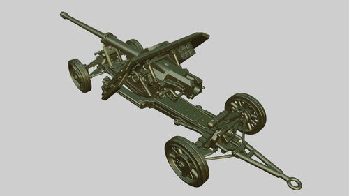 EMP3D 72011299 Działo przeciwpancerne 8,8cm PaK43 - pozycja transportowa