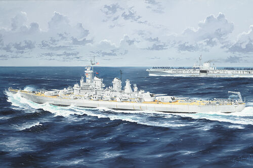 Trumpeter 05372 USS Montana (BB-67)