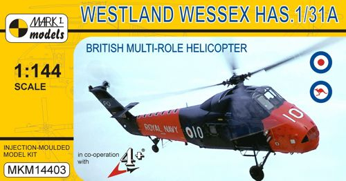 Mark I Models 144003 Westland Wessex HAS.1/HAS.31A - Royal Navy, A&AEE and Royal Australian Navy
