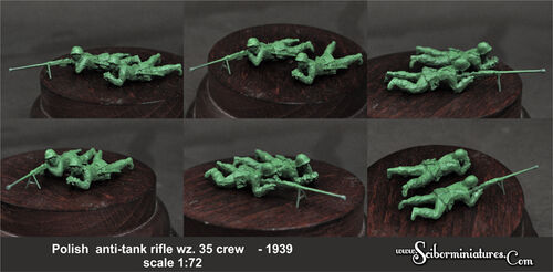 Scibor Monstrous Miniatures 72HM0078 1:72 Polish Anti-Tank Rifle WZ 35 1939