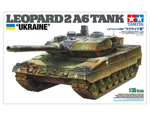 Tamiya 25207 Leopard 2 A6 Tank "Ukraine"