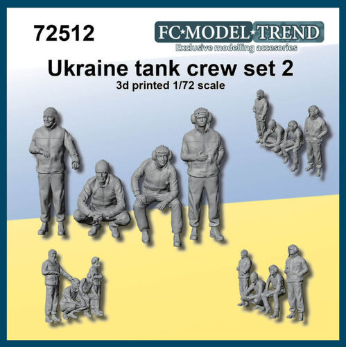 FC ModelTrend 72512 Ukraine Tank Crew Set 2