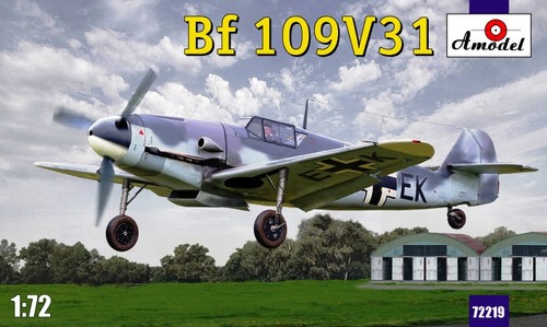 A-Model 72219 Messerschmitt Bf-109V-31 Experimental Fighter