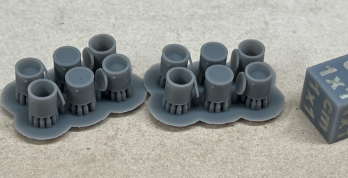 EMP3D 35071002 Puszki farby 2,7l - 3 rodzaje - 6 sztuk