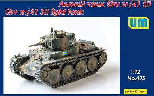 Unimodels 495 Strv m/41 SII light tank