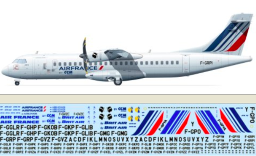 F-RSIN P4029 ATR 72 - Air France