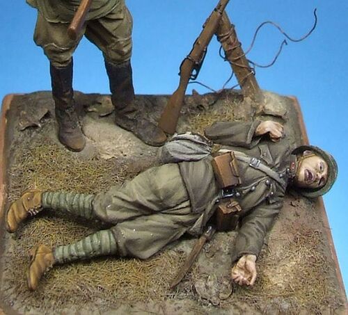The Bodi Miniatures 35043 Dead Japanese soldier
