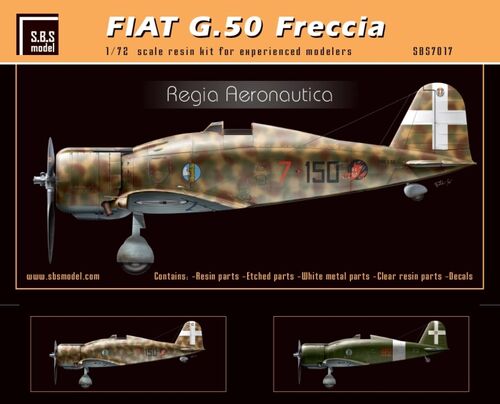 SBS Model 7017 Fiat G.50 Freecia 'Regia Aeronautica'