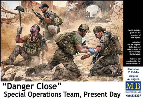 Master Box 35207 Danger Close - Special Operation Team, Present Day