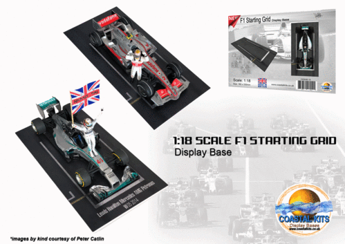 Coastal kits S056-18 F1 Starting Grid Display Base 160 x 330mm