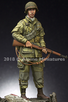 Alpine Miniatures 35251 US 101st Airborne Trooper