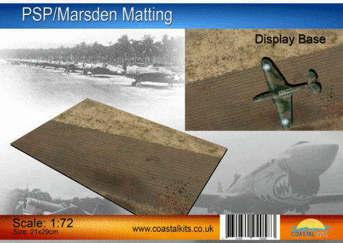 Coastal kits S122-72 1:72 PSP/Marsden Matting 297 x 210mm