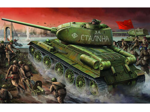 Trumpeter 00904 T-34/85 Model 1944 Factory No 174
